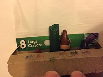 Amazon.com: Crayola Ultra Clean Large Washable Crayons, School Supplies ...