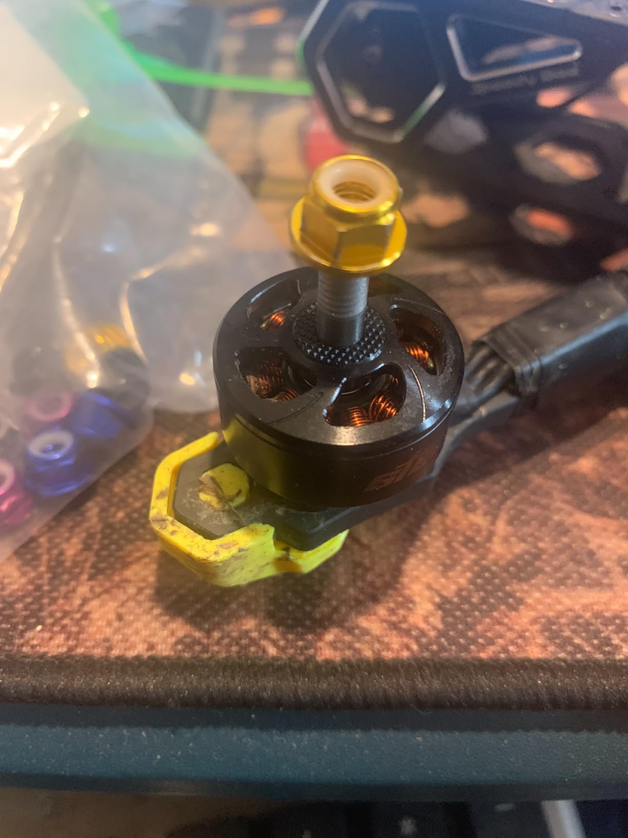 Amazon.com: 20Pcs M5 Motor Screw Props Nut Flange Nut Propeller Adapter ...