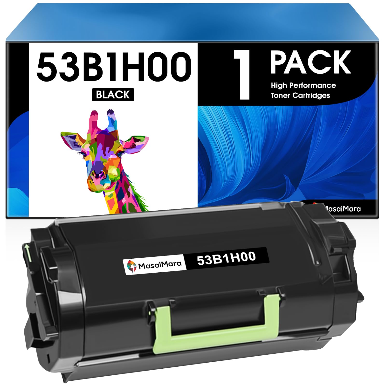 Amazon.com: MasaiMara 53B1H00 53B0HA0 25,000 Pages High Capacity ...
