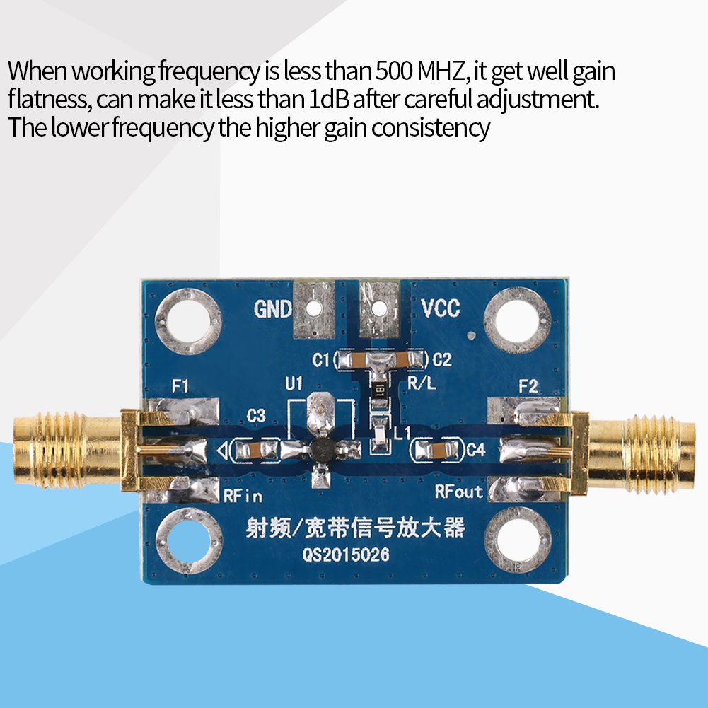 RF Wideband Amplifier, 0.1-2000MHz RF Aerial Amplifier RF Amplifier ...
