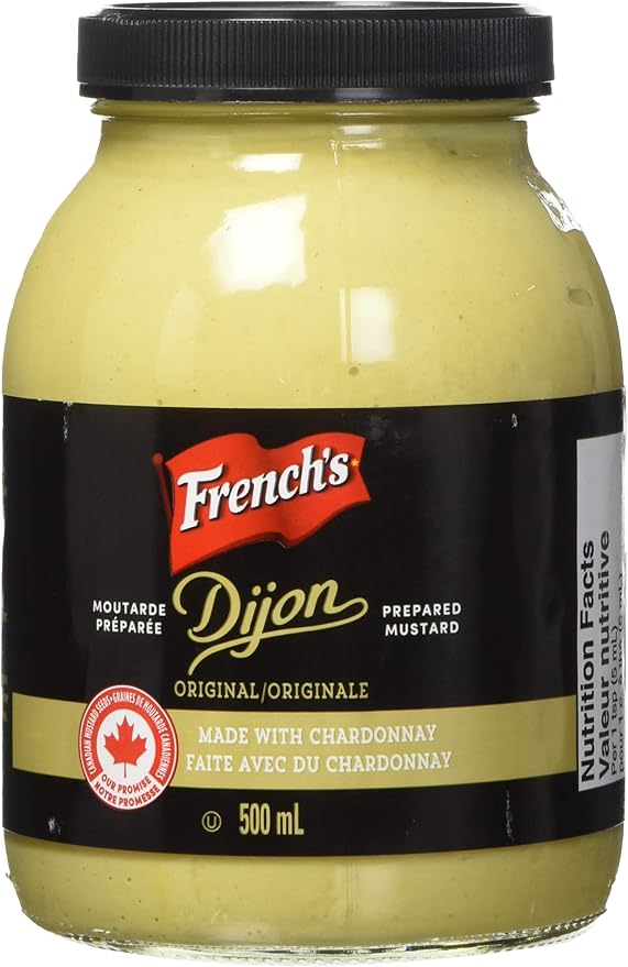 French's, Dijon Mustard, 500ml : Amazon.ca: Grocery & Gourmet Food