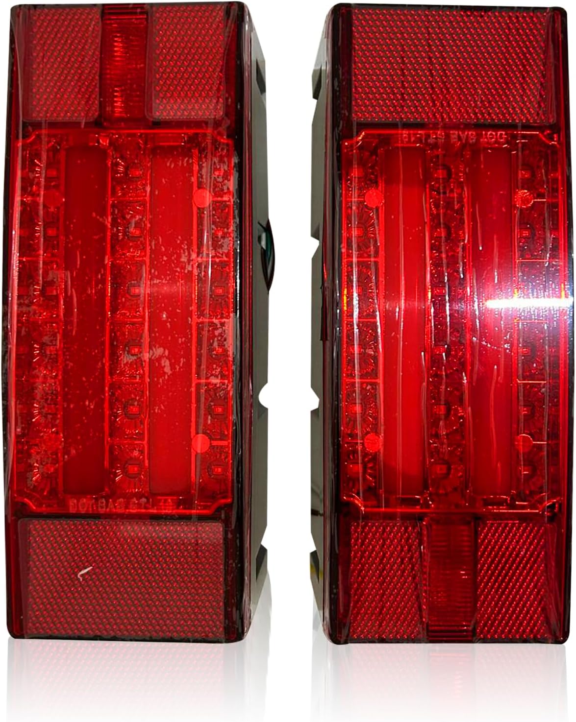 Amazon.com: Rizz-Man Rectangle LED Trailer Tail Lights Kit, 2x Stud ...