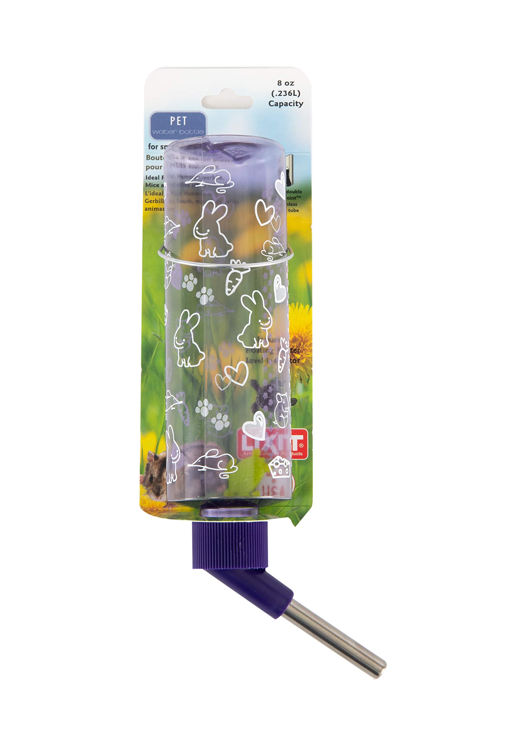 Amazon.com : Lixit Standard Cage Water Bottles for Rabbits, Ferrets ...