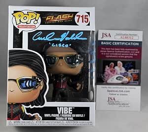 Carlos Valdes Signed The Flash Vibe Funko Pop Vinyl Figure w/JSA COA at ...