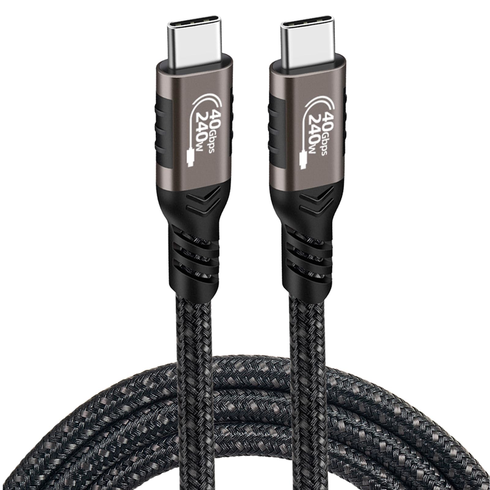 Usbc Charger 5FT USB4 Cable, Thunderbolt 4 Cable Supports 8K@60Hz Video ...