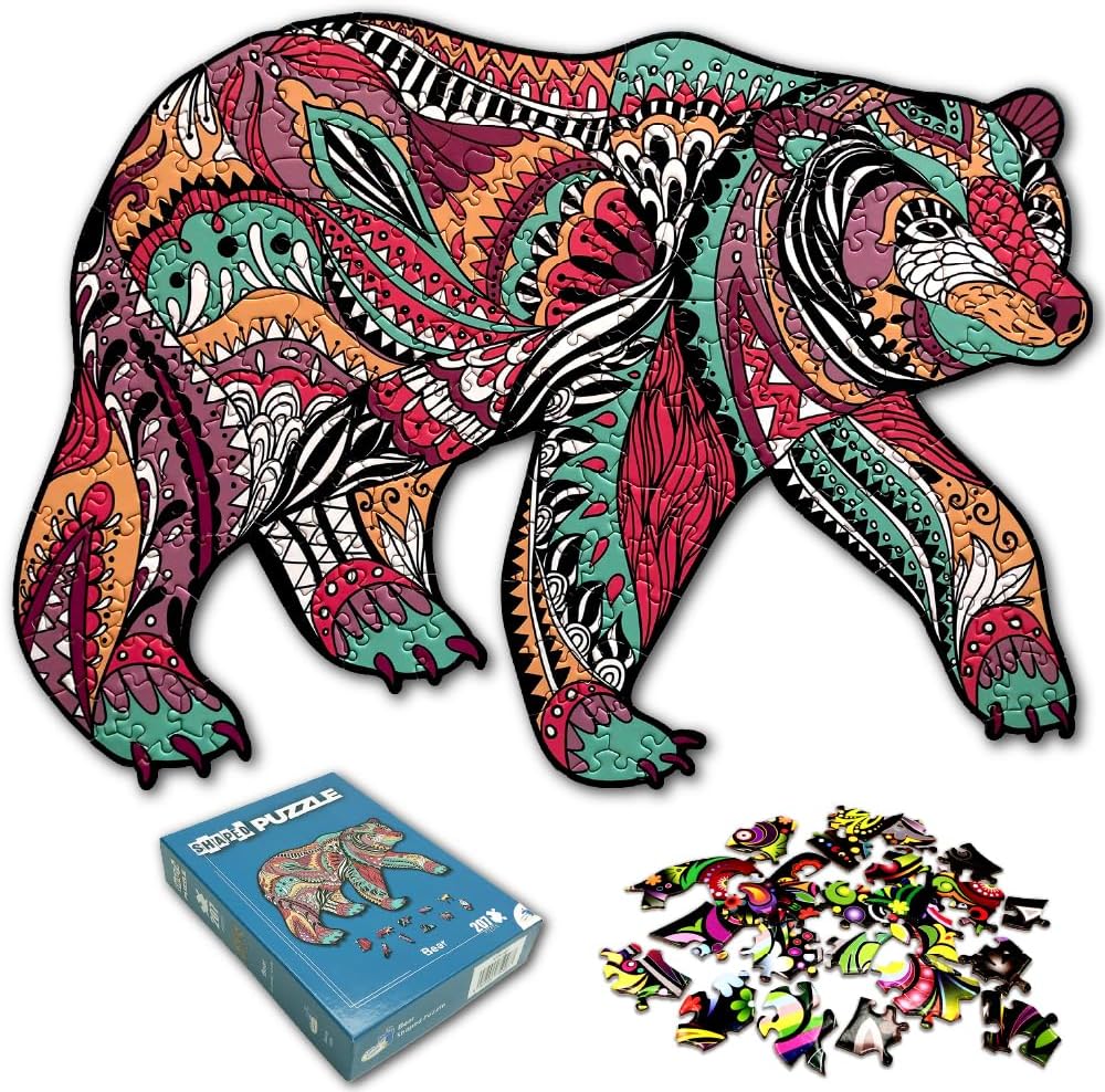 Amazon.com: Universal Castle Shaped Puzzles Animal Theme Adults and ...