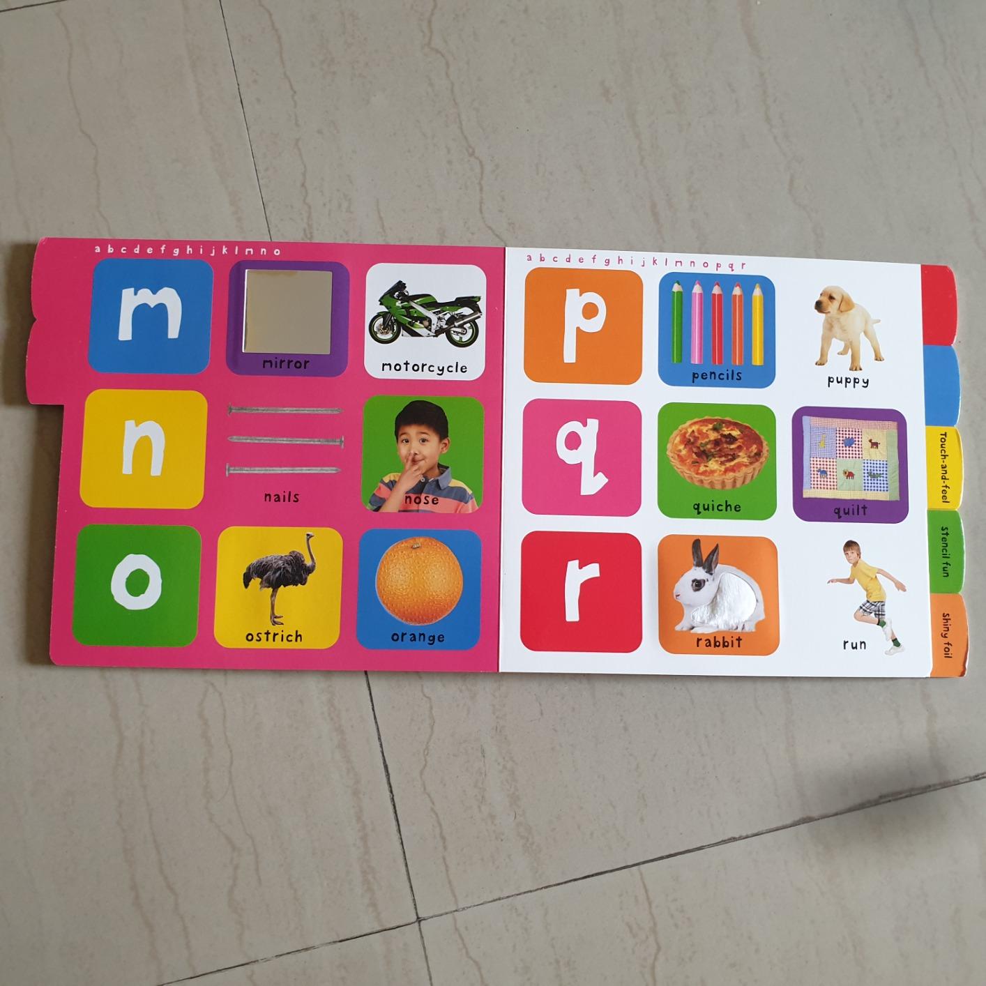 Play and Learn ABC: First 100 Words, with Novelties on Every Page ...