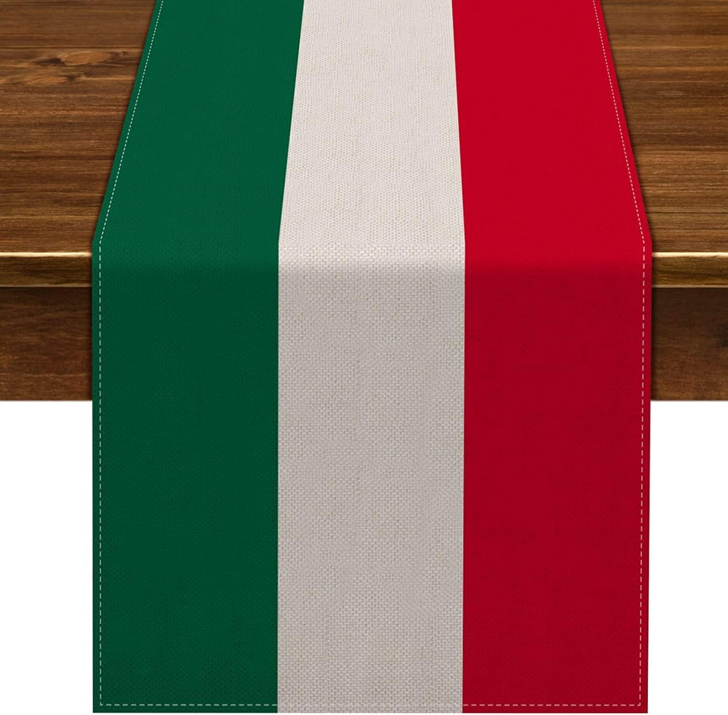 Amazon.com: Nepnuser Italy Table Runner 108 Inches Long for Italian ...