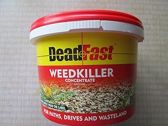 Deadfast PTO0010P Concentrated Weed Killer Sachets, 12 x 100 ml,Black ...