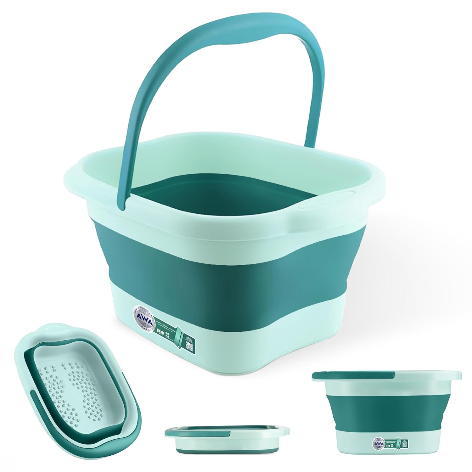 Amazon.com: Foot Soaking Tub for Soaking Feet, Collapsible Foot Tub ...