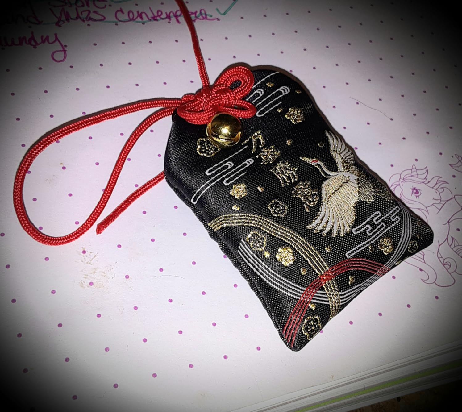 Amazon.com: Japanese Lucky Amulets Shrine Good Luck Sachet Charm Car ...