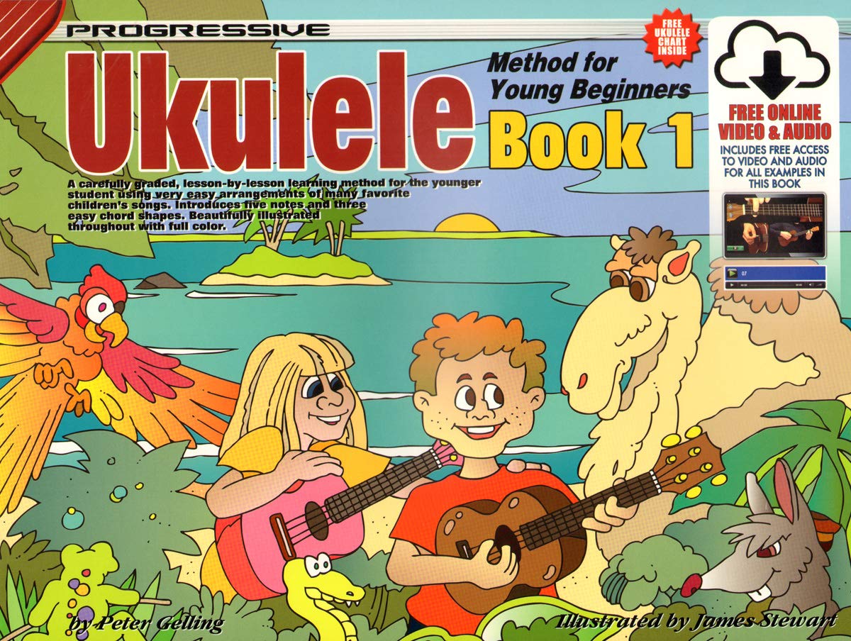 Amazon.com: CP15002 - Progressive Ukulele Method for Young Beginners ...