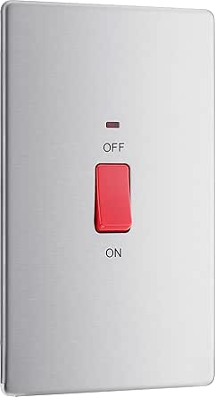BG Electrical Large Cooker Control Switch Unit with LED Power Indicator ...