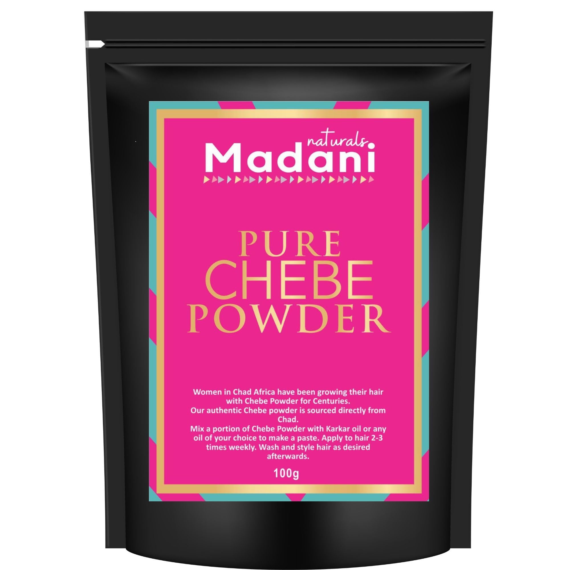 Amazon.com : Madani Naturals Authentic Pure Chebe Powder From Chad ...