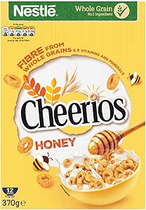 Generic Nestle Cheerios Honey Cereal 370g - 2 Pack | Breakfast Cereal ...