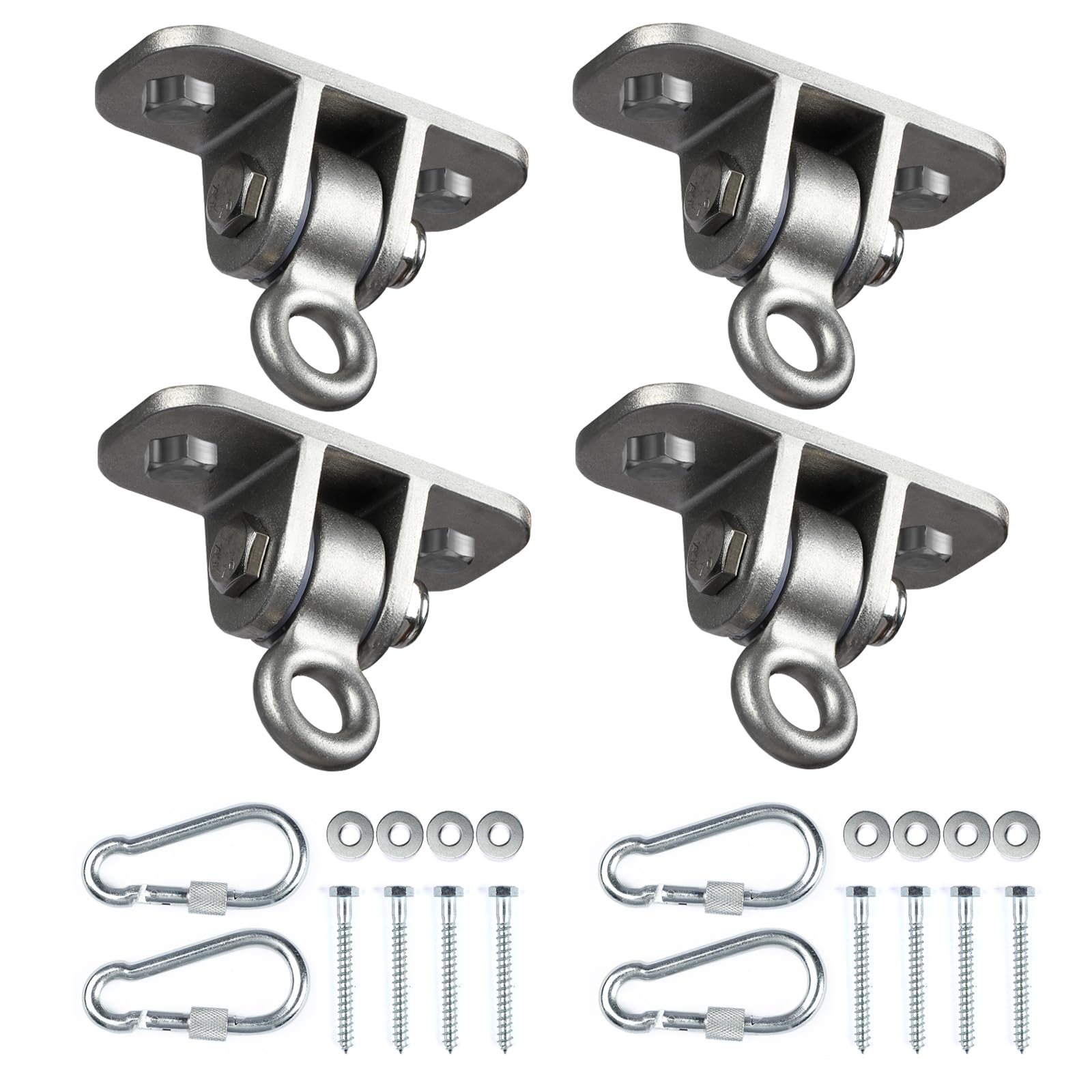 Amazon.com: Heavy Duty Swing Hangers for Wooden Sets, 2400 lbs Porch ...