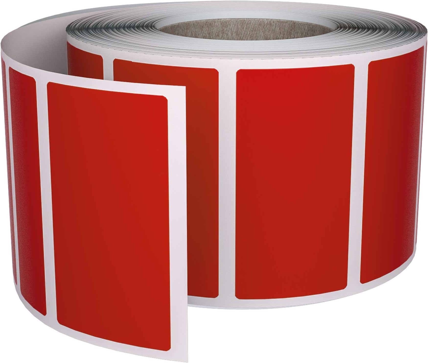 Color Coding Labels Red Stickers Roll 4cm x 1.9cm - Rectangle Label ...