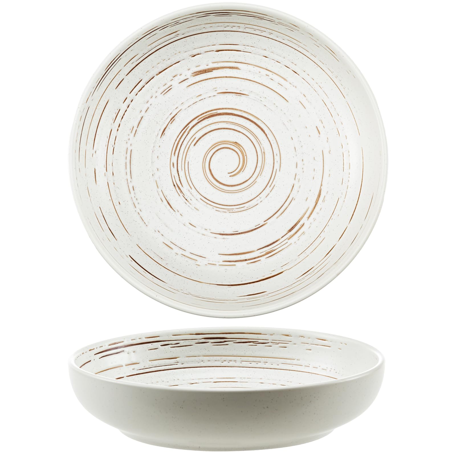 10 Inch Large Ceramic Serving Bowls, Big Fruit Salad Bowls, Decorative ...