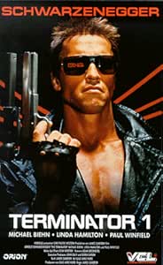 Terminator [VHS] : Arnold Schwarzenegger, Michael Biehn, Linda Hamilton ...