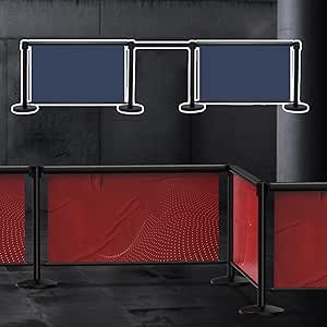 Amazon.co.jp: Customizable Poster Crowd Control Posts for Partition ...