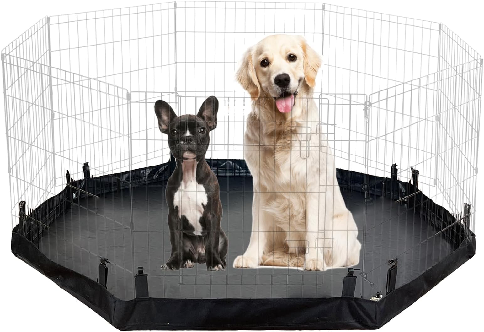 Amazon.com : Dog Playpen Bottom Pad Fits for 24 Inch 8 Panels Regular ...