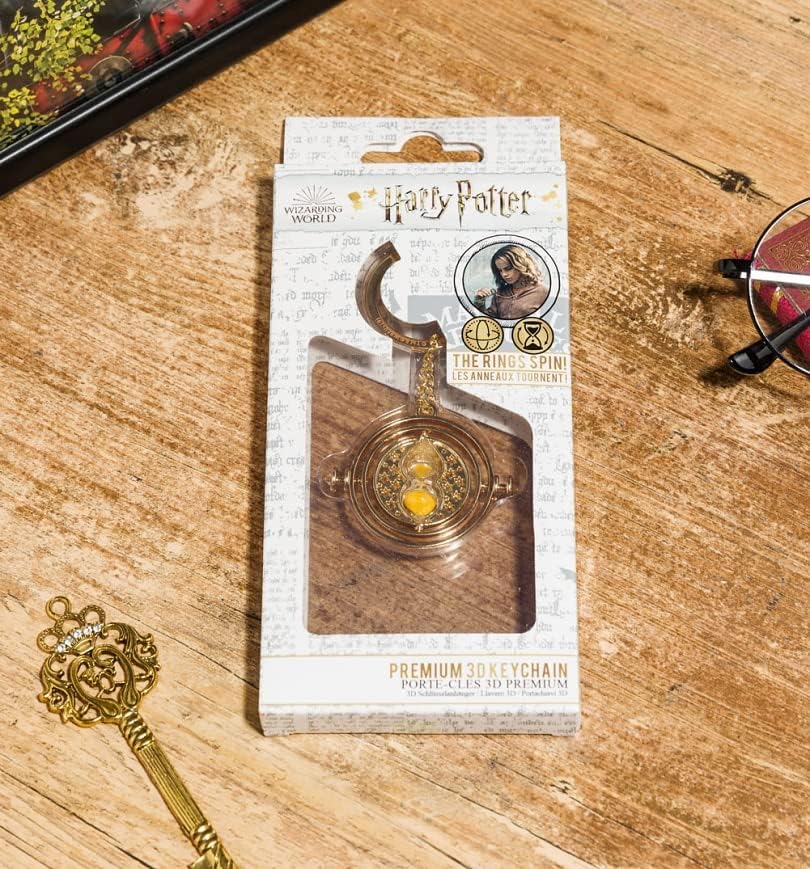 Harry Potter Time Turner 3D Premium Keychain : Amazon.co.uk: Toys & Games