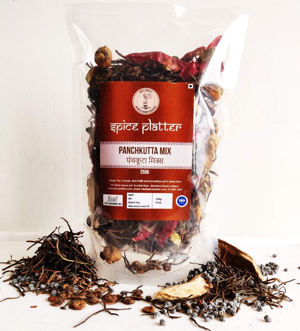 Spice Platter Panchkutta Mix - 250g (Mix of fine Quality Sangri, Ker ...