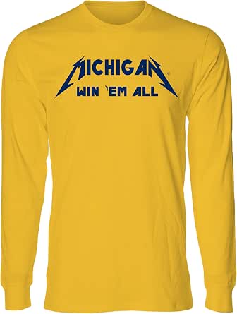 Amazon.com: J2 Sport University of Michigan Long Sleeve T-Shirt - Win ...