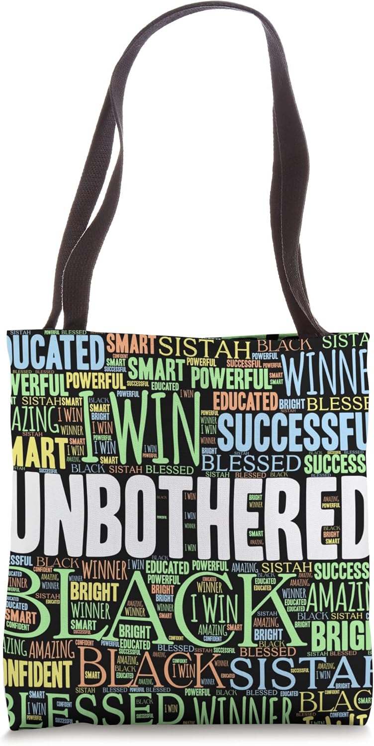 Amazon.com: Unbothered and Blessed Positive Affirmations for Black ...