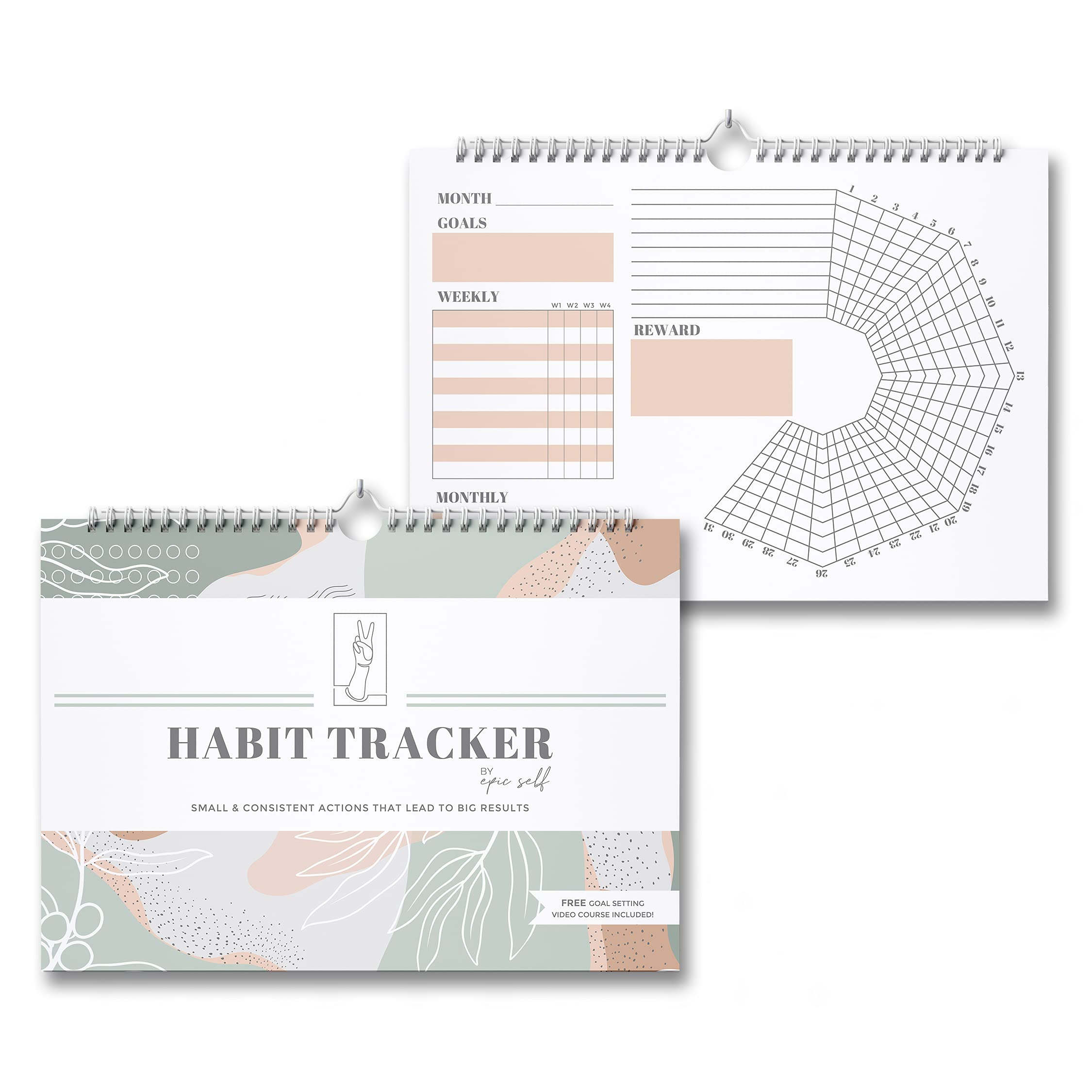 Habit Tracker Calendar By Epic Self Wall Mounted A 3 | Desertcart South ...