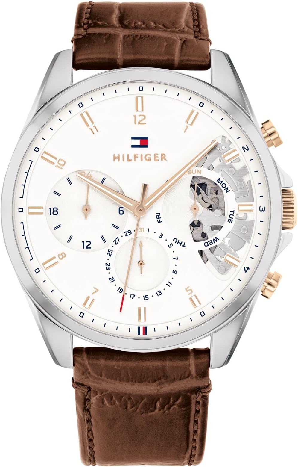 Tommy Hilfiger Chronograph Analog Watch for Men - TH1791808W : Amazon ...