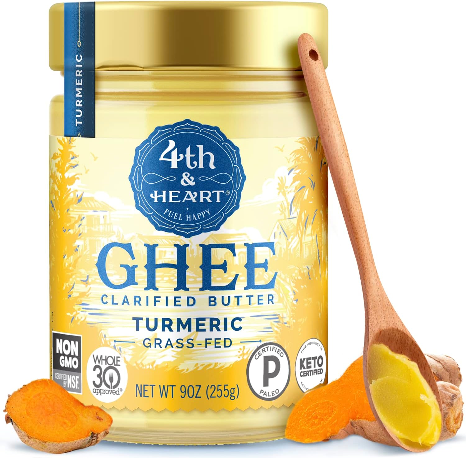 Amazon.com : 4th & Heart Chocti Chocolate Ghee Spread, 12 Ounce, Grass ...