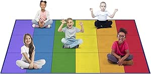 Amazon.com: Booooom Jackson Classroom Rug Colorful Seating Classroom ...