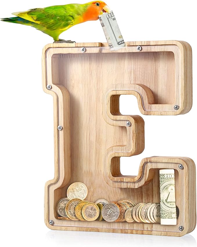 Amazon.com: UBeesize Piggy Banks Twenty-Six English Alphabet Letter for ...