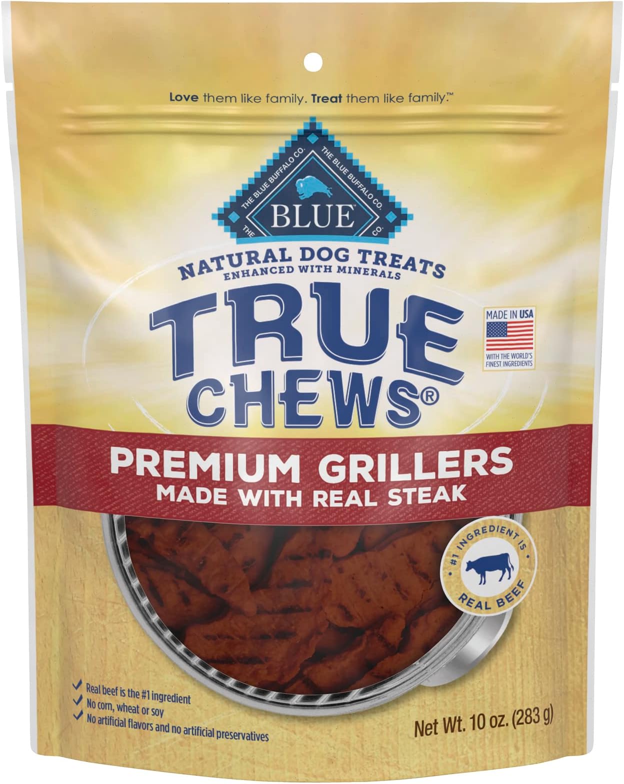 Amazon.com: Blue Buffalo True Chews Natural Dog Treats Chicken Pot Pie ...