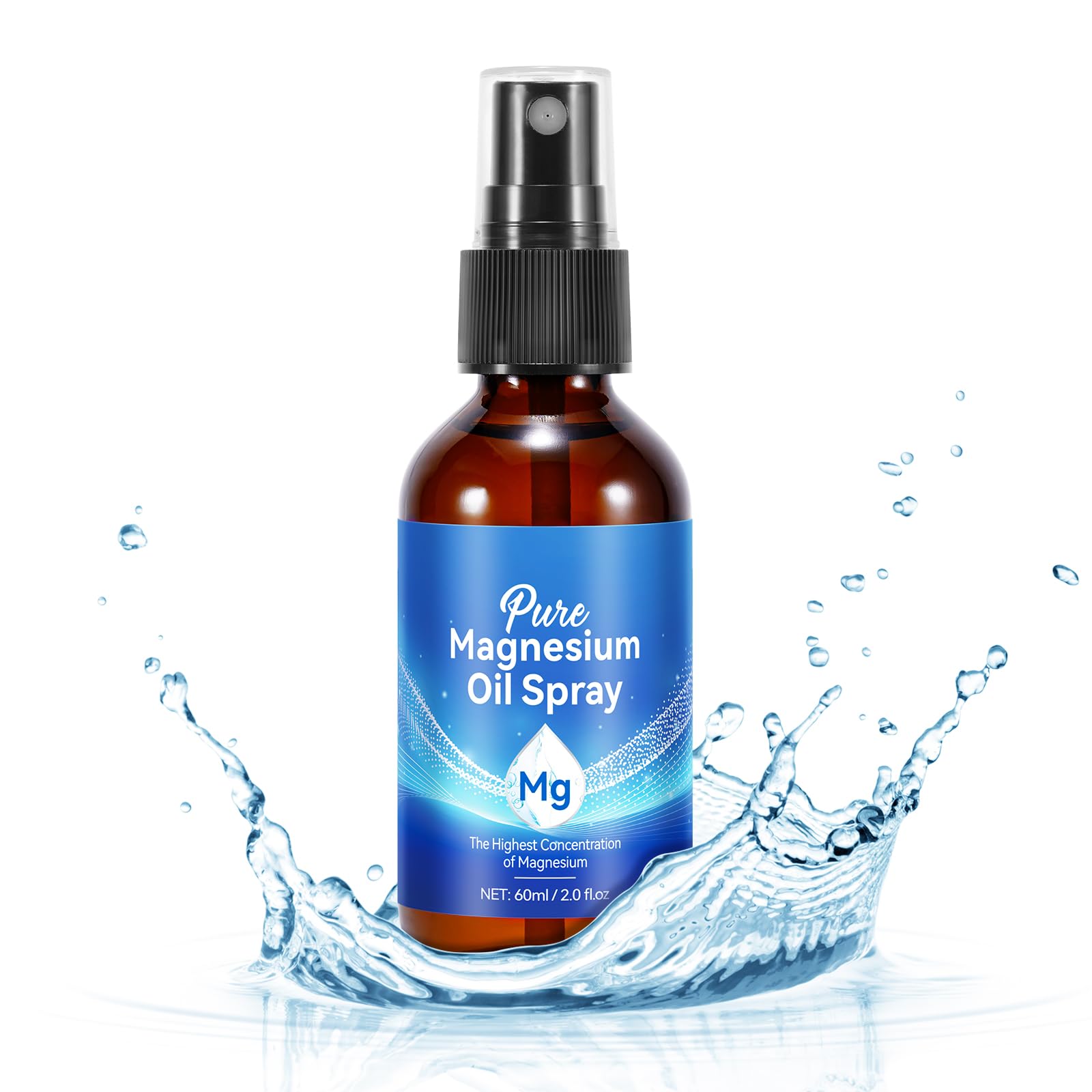 Amazon.com: Generic Premium Pure Magnesium Oil Spray for Feet 2 Fl.oz ...