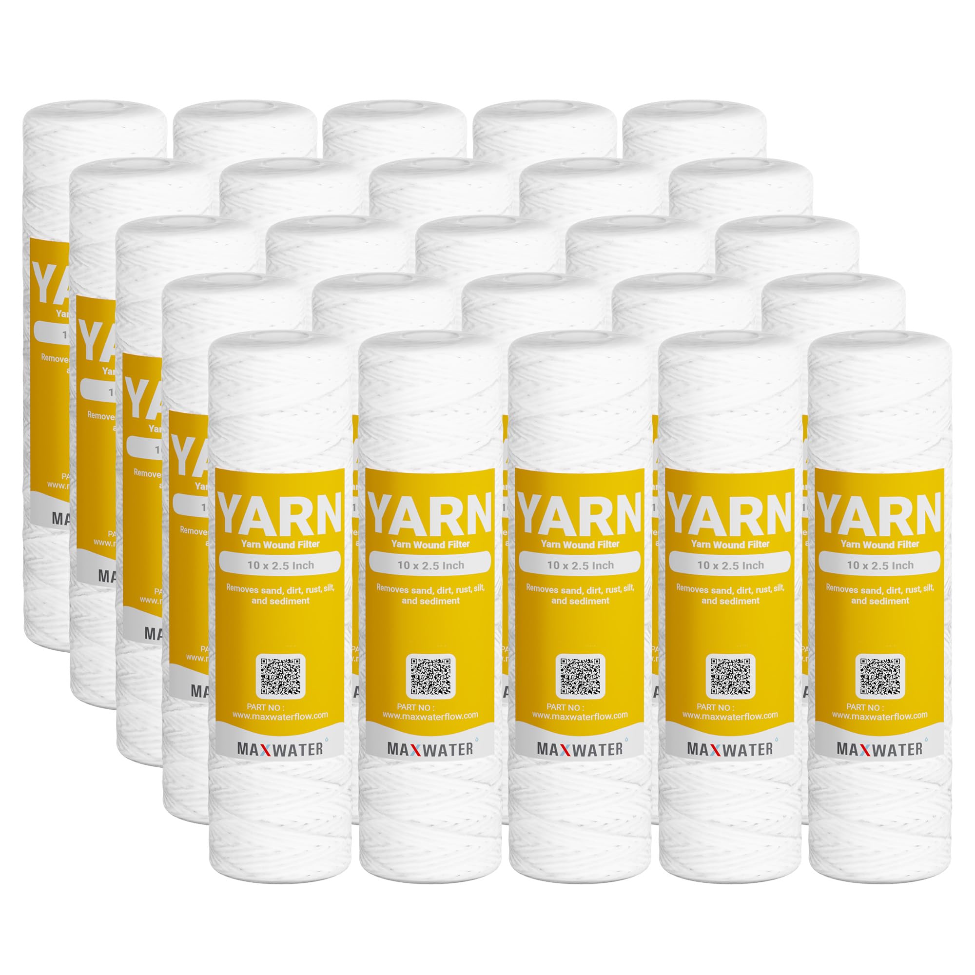 Amazon.com: (25 Pack) Standard 10"x2.5" String Wound Sediment Water ...