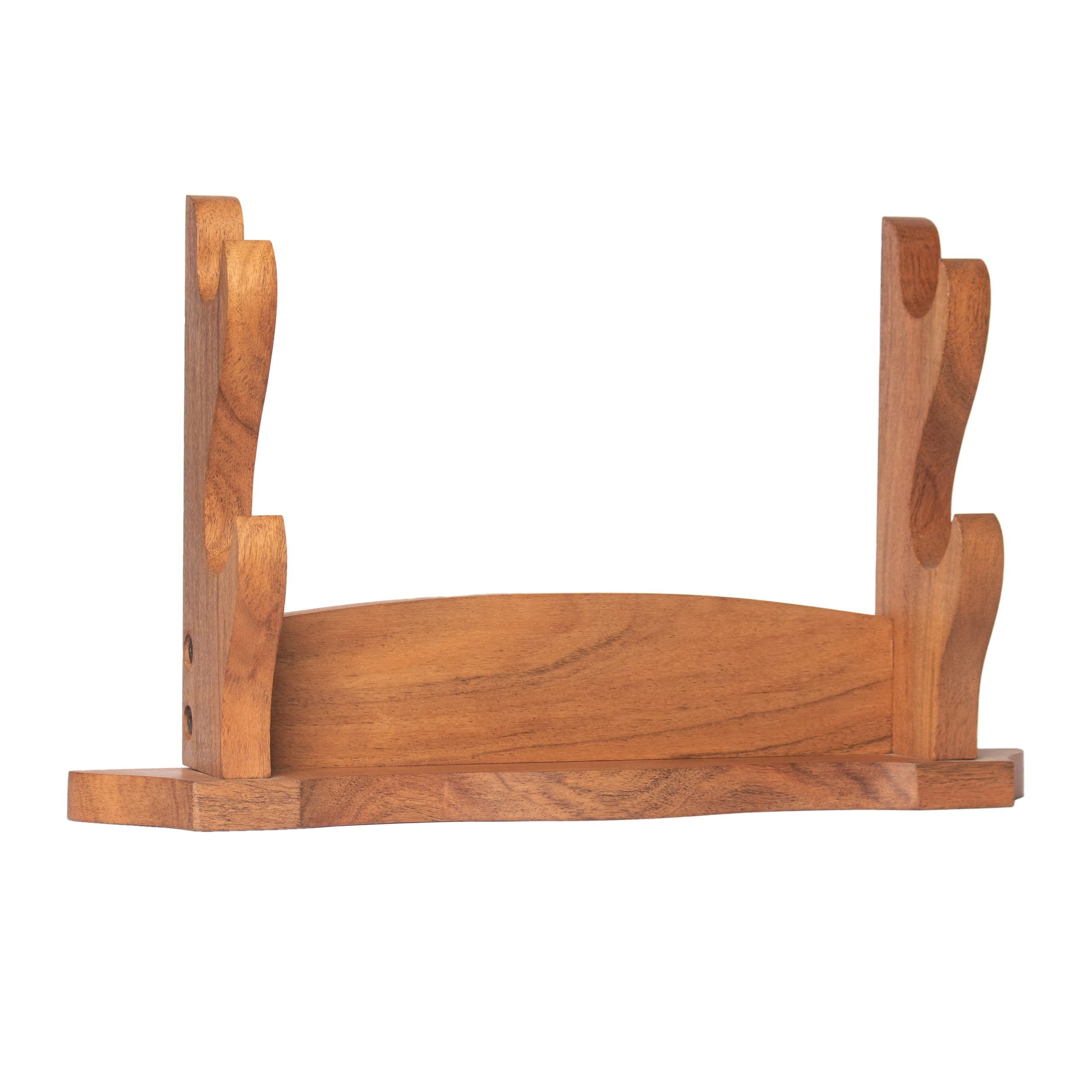 Mythrojan Solid Wood Sword Stand Medieval Sword Wall Mount Samurai ...