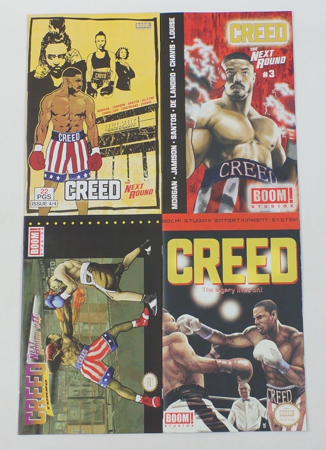 Amazon.com: Creed: The Next Round #1 2 3 4 full set (Homage Variant ...