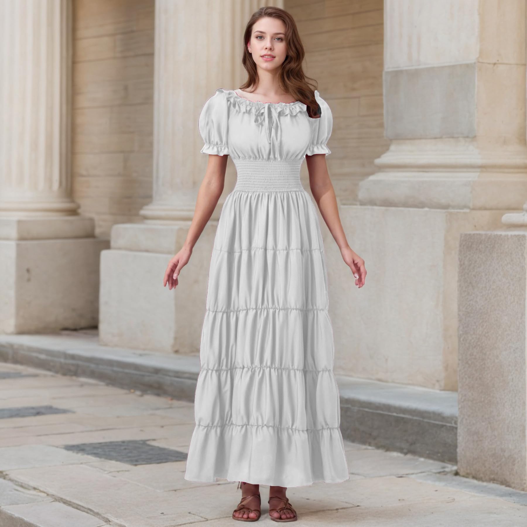 Snapklik.com : Women Renaissance Dress Pirate Peasant Wench Irish ...