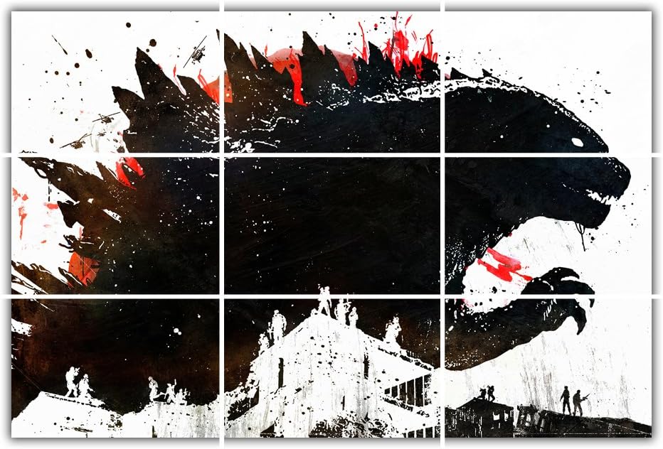 Amazon.com: Godzilla POSTER GIANT WALL ART ROOM Decor: Posters & Prints