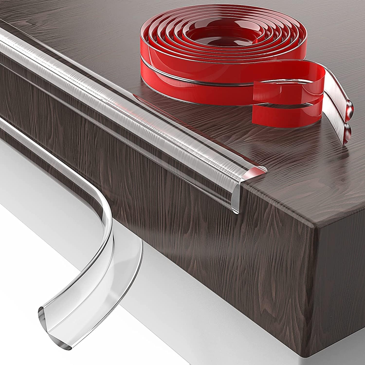 Baby Proofing, Clear Edge Protector Strip, Silicone Soft Corner ...