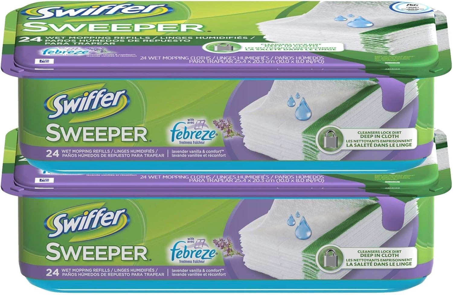 Amazon.com: SWIFFER WET REFILL 24CT : Health & Household