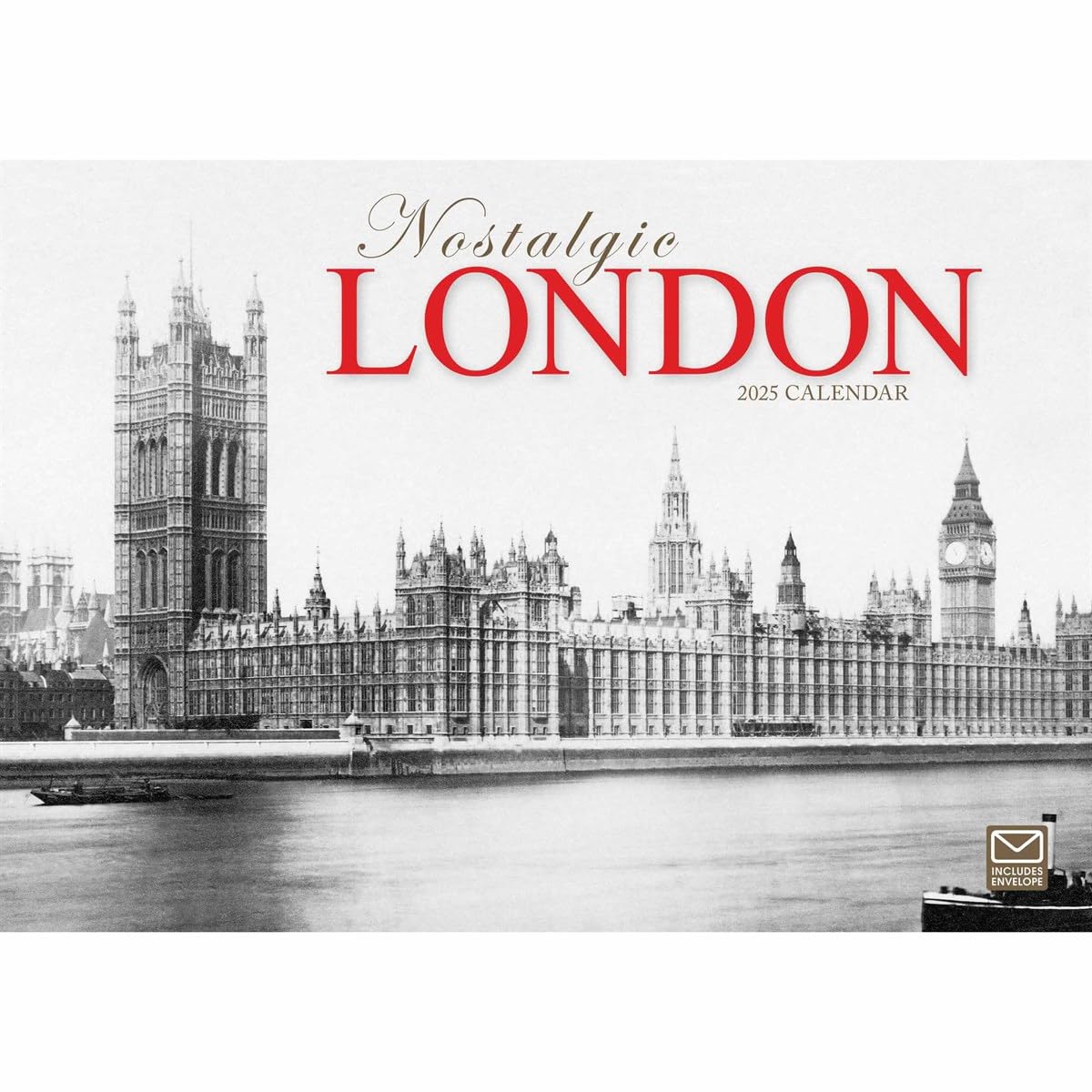 Nostalgic London A4 Calendar 2025 (PFP) : Amazon.in: Office Products