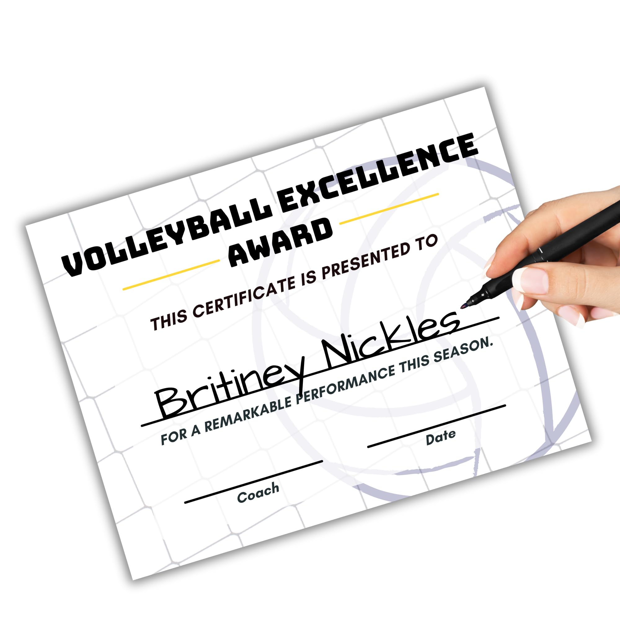 Volleyball Coach Awards Certificates Printable Free Sports Coach