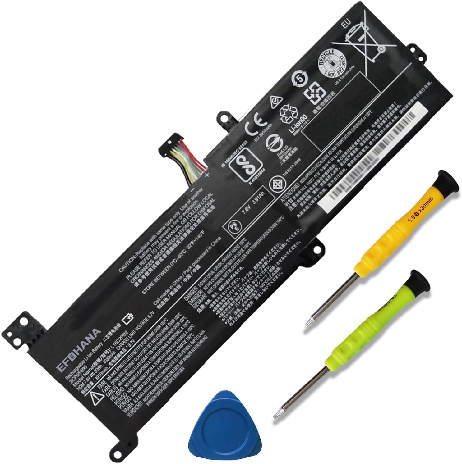 Amazon.com: NBULBL L16M2PB1 Laptop Battery Replacement for Lenovo ...