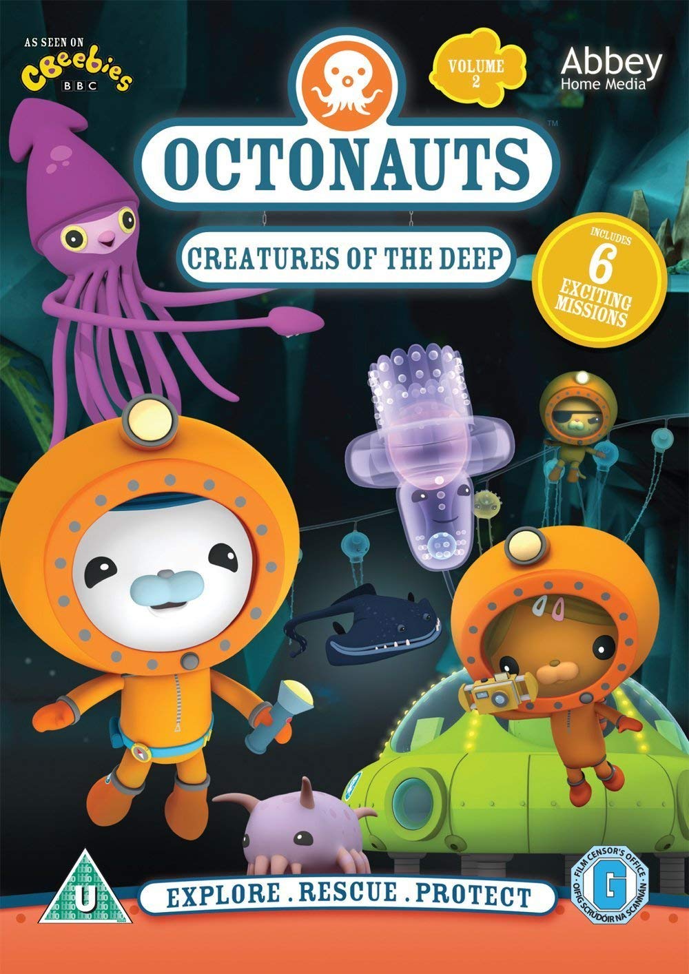 Amazon.com: Octonauts - Creatures Of The Deep [DVD] : Movies & TV