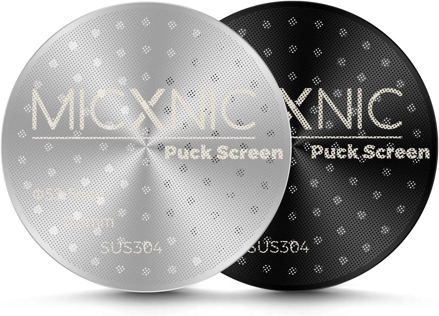 MICXNIC Puck Screen 54mm, 2Pcs Coffee Puck Screen Reusable for 54mm ...