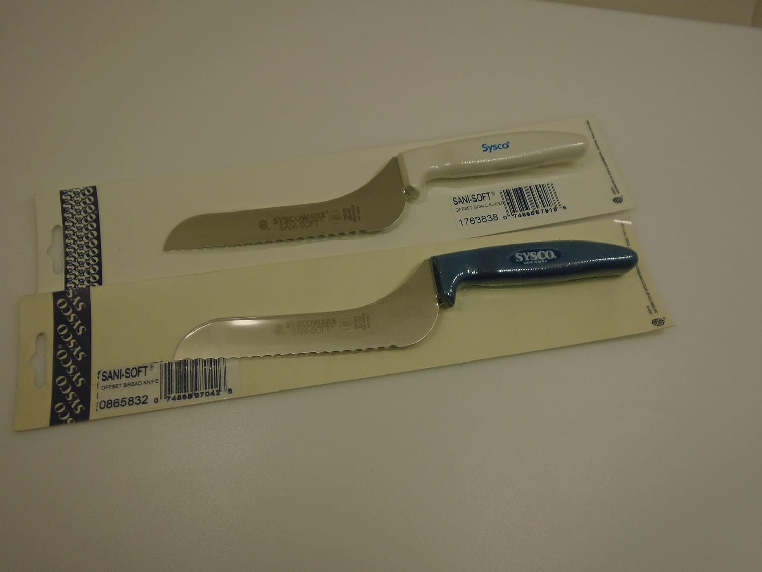 Amazon.com: Commercial Brand USA Set (2) 5 inch Offset Scalloped Slicer ...