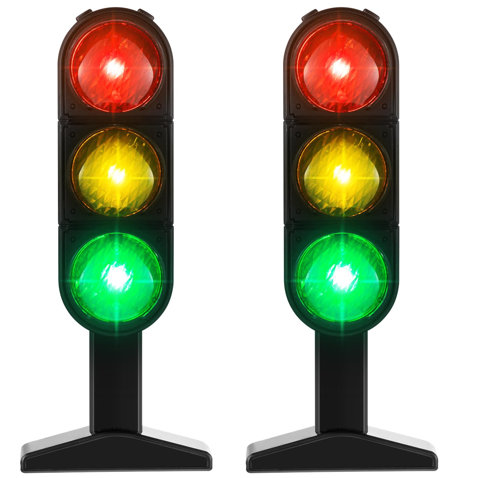 Kids Traffic Light Lamp Mini Stop Light Lamp Stop Sign Room Decor ...